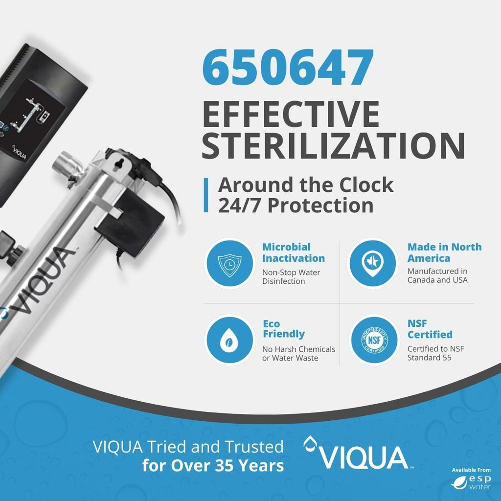 VIQUA PRO10 Model 10 GPM UV System - (650647) – ESP Water