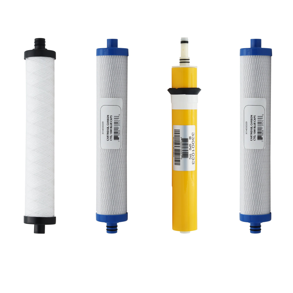 Buy Aqua Flo Platinum 1240 RO Filter Replacement Kit & 50 GPD Membrane ...