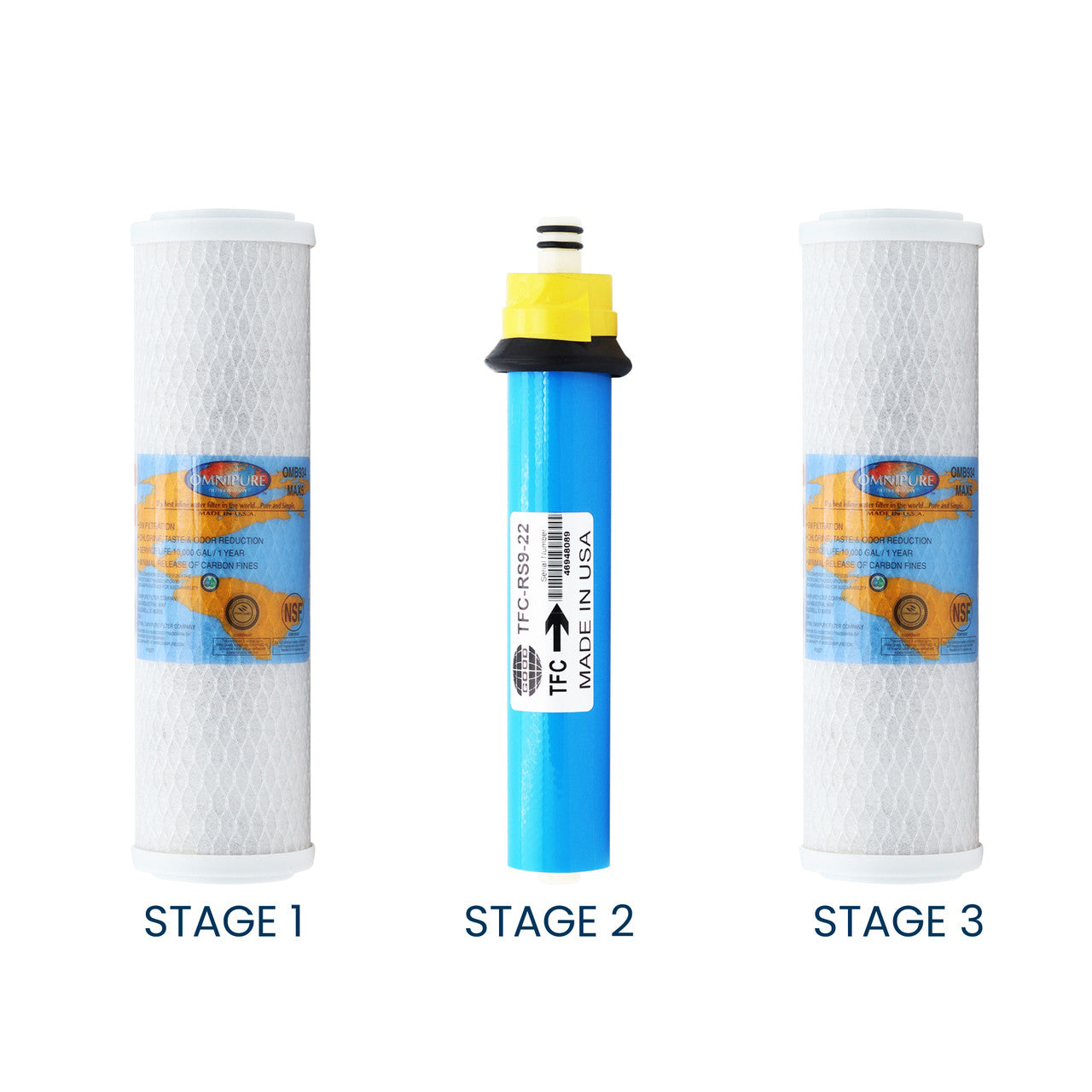 RainSoft UF22 Compatible Replacement Filter Kit w/ Membrane – ESP Water